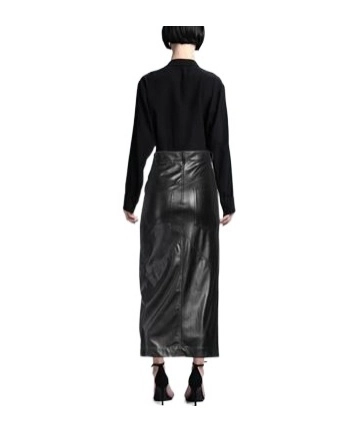 Isabel Marant Étoile Solid Color Midi Skirt