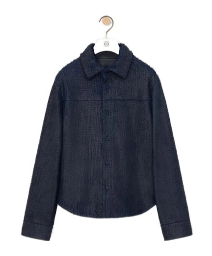 Loewe Overshirt In Nappa Lambskin
