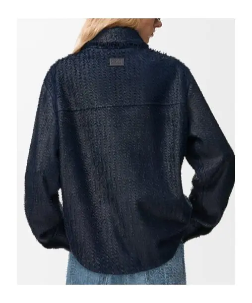 Loewe Overshirt In Nappa Lambskin