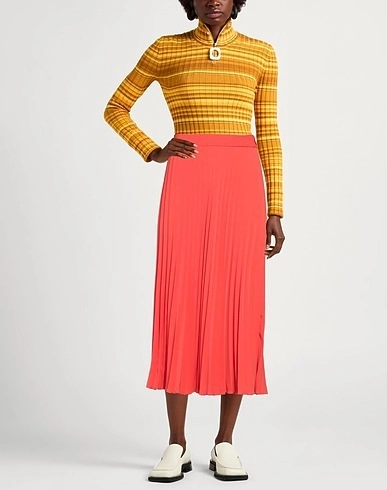 MAISON MARGIELA Solid-colored Pleated Skirt