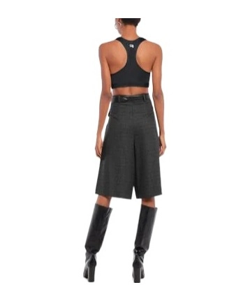 Balenciaga Solid-color Sleeveless T-shirt