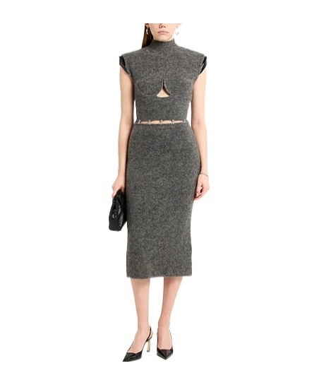 Sportmax Fitted Short Sleeve Dress