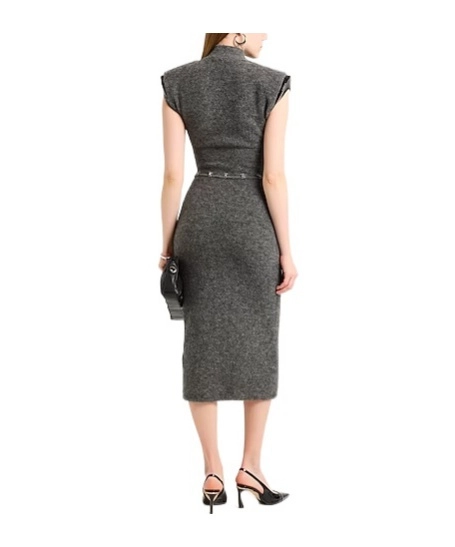 Sportmax Fitted Short Sleeve Dress