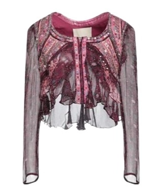 Isabel Marant Étoile Fashion Multi-color Long Sleeve Chiffon Blouse