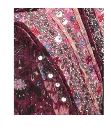 Isabel Marant Étoile Fashion Multi-color Long Sleeve Chiffon Blouse