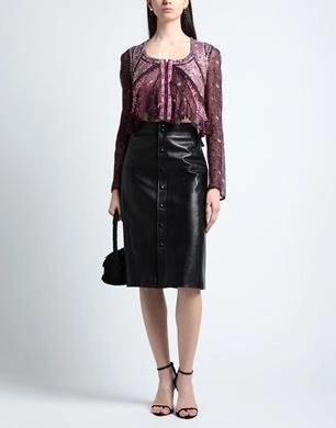 Isabel Marant Étoile Fashion Multi-color Long Sleeve Chiffon Blouse