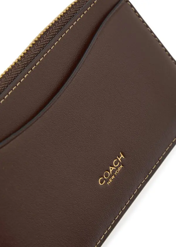 COACH New York Leather Card Holder