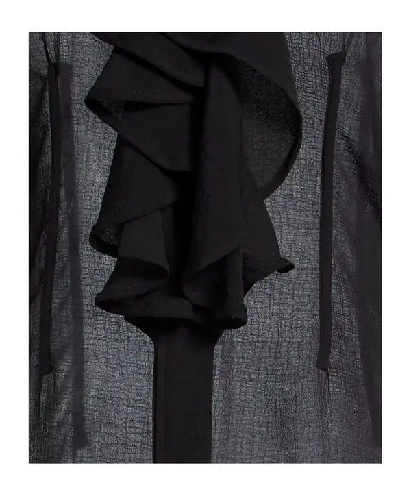 GANNI Plain Long Sleeve Shirt