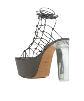 Rick Owens Strappy High Heels Sandals