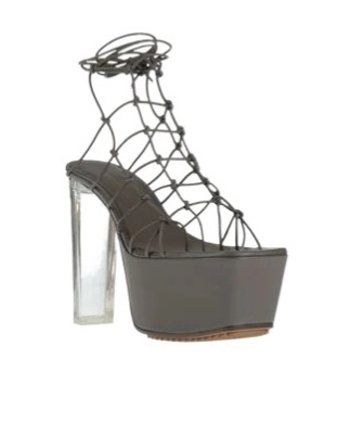 Rick Owens Strappy High Heels Sandals