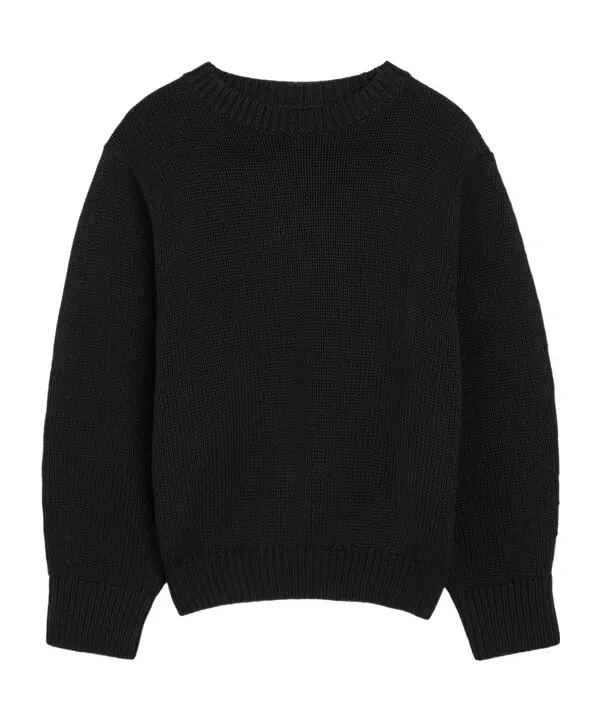 TOTEME Knitted Cotton-blend Jumper