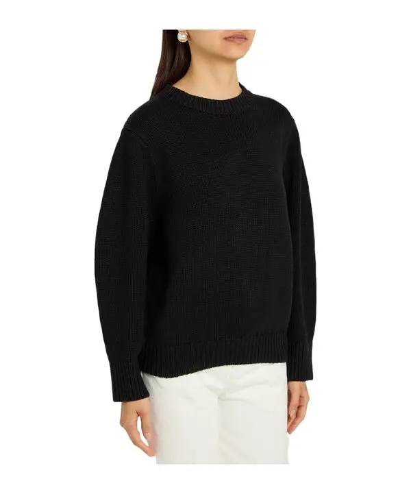 TOTEME Knitted Cotton-blend Jumper