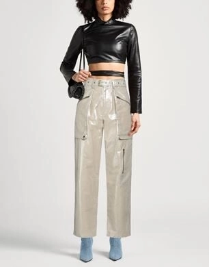 Isabel Marant Étoile Metallic Tapered Casual Pants