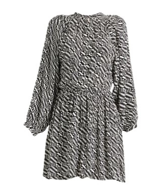 Isabel Marant Étoile Long Sleeve Printed Dress