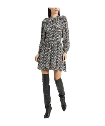 Isabel Marant Étoile Long Sleeve Printed Dress