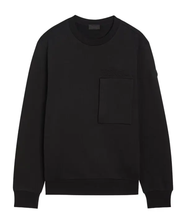 Moncler Crew-neck Long-sleeve Sweatshirt