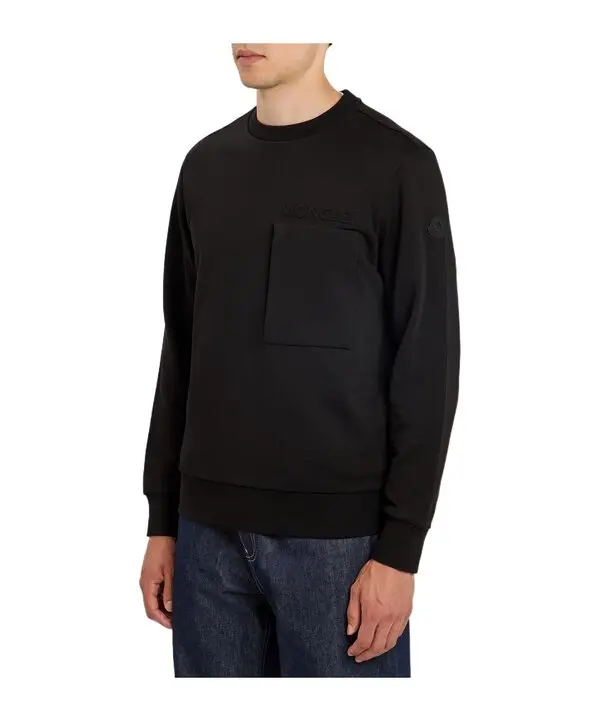 Moncler Crew-neck Long-sleeve Sweatshirt
