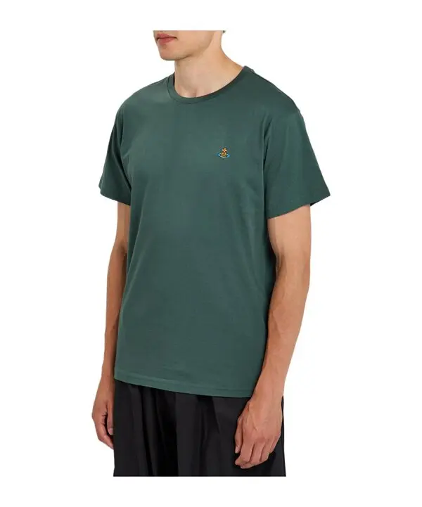 VIVIENNE WESTWOOD Ribbed Crew Neck T-shirt