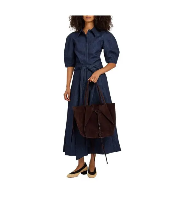 Gabriela Hearst Marija Suede Tote Bag