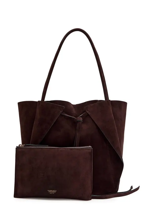 Gabriela Hearst Marija Suede Tote Bag