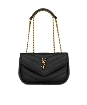 Saint Laurent Loulou Micro Bag In Lambskin
