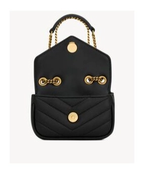 Saint Laurent Loulou Micro Bag In Lambskin