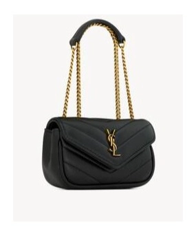 Saint Laurent Loulou Micro Bag In Lambskin