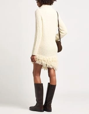 Isabel Marant Étoile Solid High Neck Long Sleeve Knit Dress