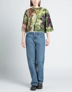 Sportmax Colorful Stripe Short-sleeve T-shirt
