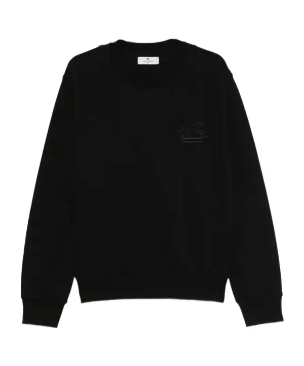 Etro Embroidered Crew Neck Sweatshirt