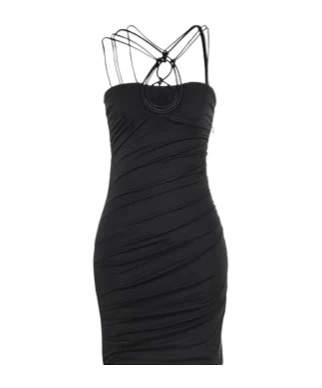 Isabel Marant Étoile Solid Sleeveless Slim-fit Dress