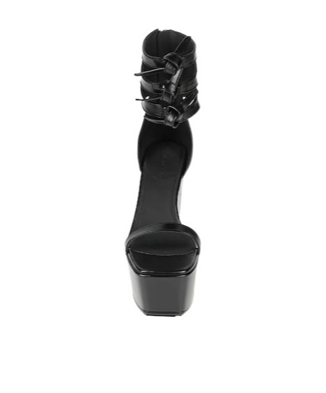 Rick Owens Simple Leather Sandals