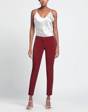 Sportmax Versatile Solid Color Stretch Skinny Casual Pants