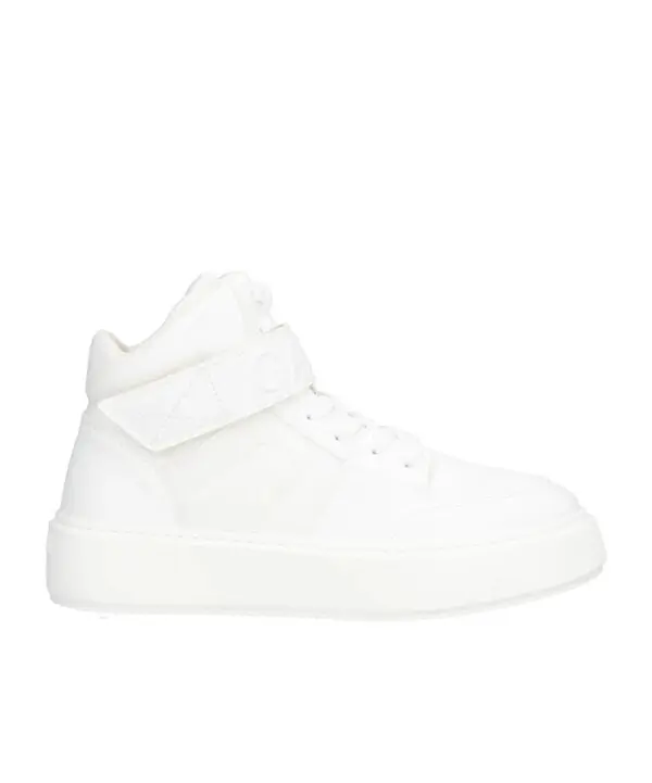 GANNI Color-blocked High-top Sneakers