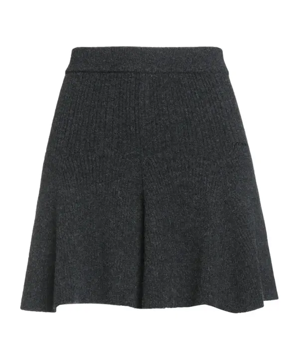 GANNI Medium-thick Knitted Midi Skirt