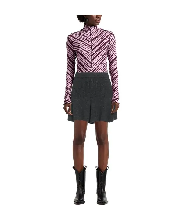 GANNI Medium-thick Knitted Midi Skirt