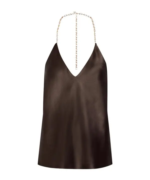Sportmax Chain Satin Top