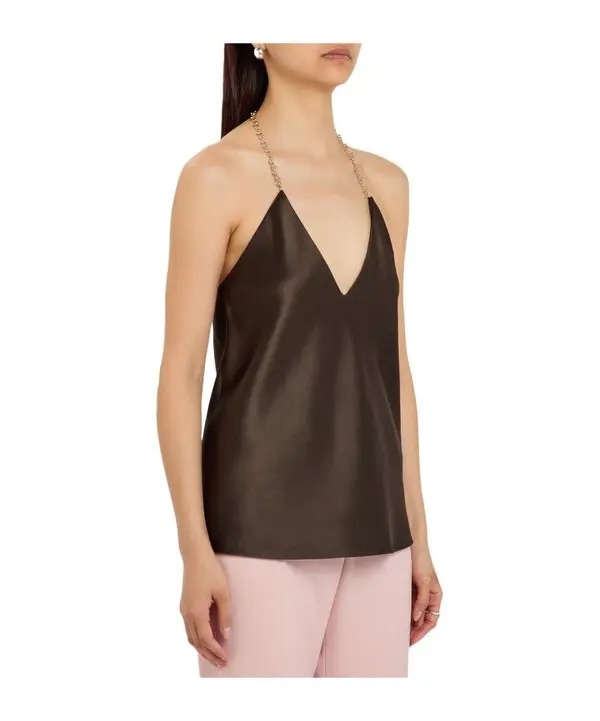 Sportmax Chain Satin Top