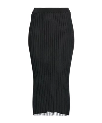 Sportmax Solid-color Knitted Midi Skirt
