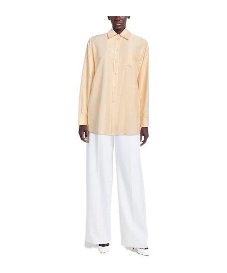 Sportmax Solid Long Sleeve Shirt
