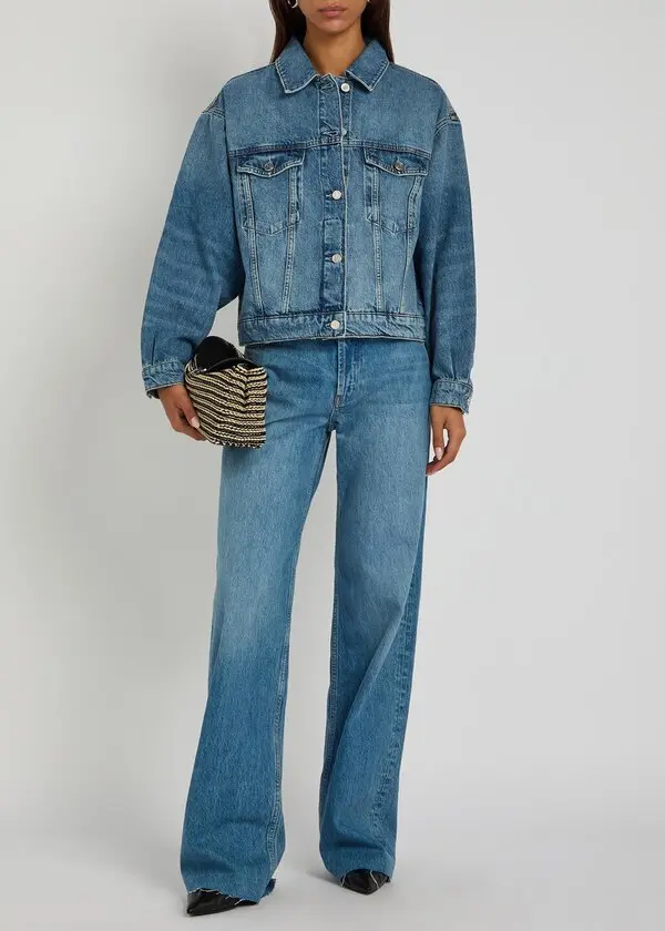 ANINE BING Casual Denim Jacket