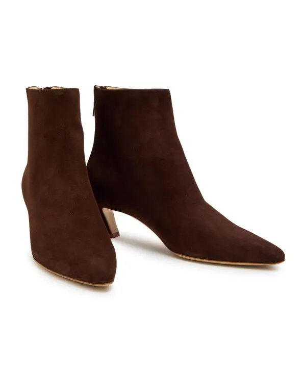 Gabriela Hearst Suede Ankle Boots