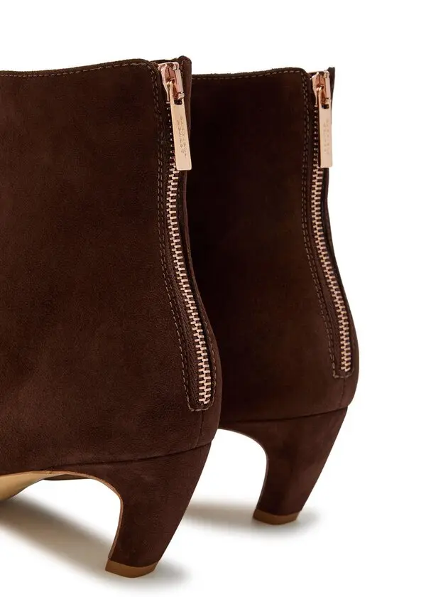 Gabriela Hearst Suede Ankle Boots