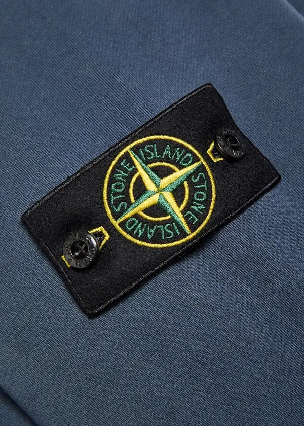 Stone Island Logo Cotton Sweatshirt