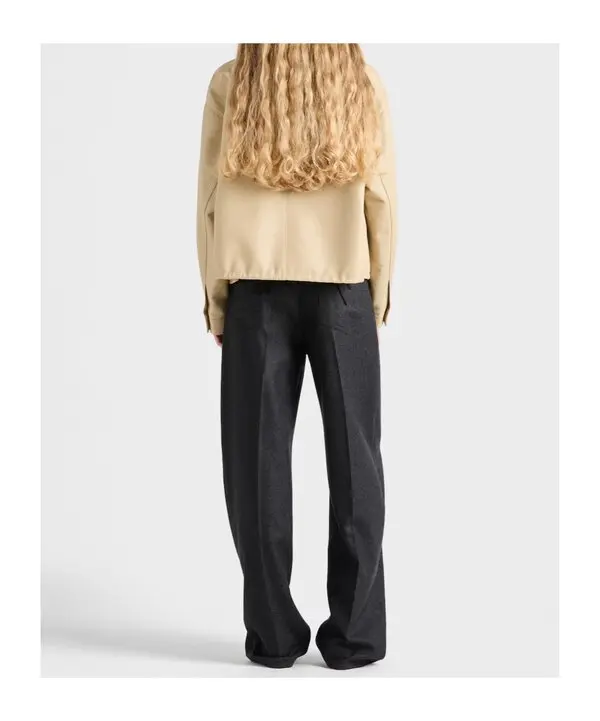 Prada Nappa Leather Blouson Jacket