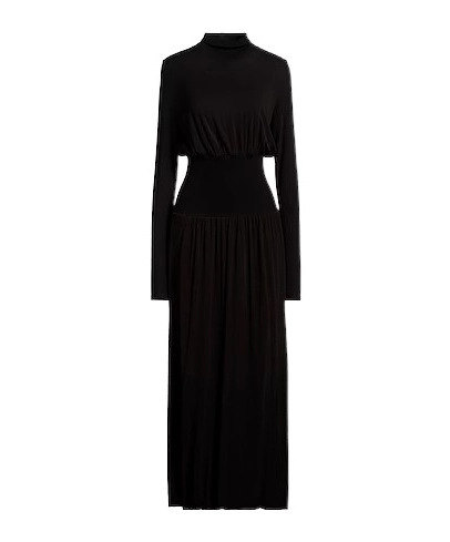 Sportmax Bodycon Long Sleeve Turtleneck Dress