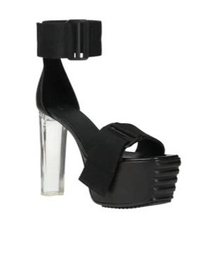 Rick Owens Simple Genuine Leather Sandals