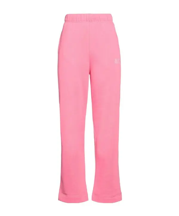 GANNI Solid Color Casual Trousers