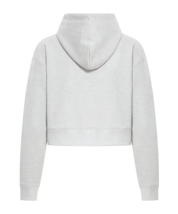 Miu Miu Cropped Logo Hoodie