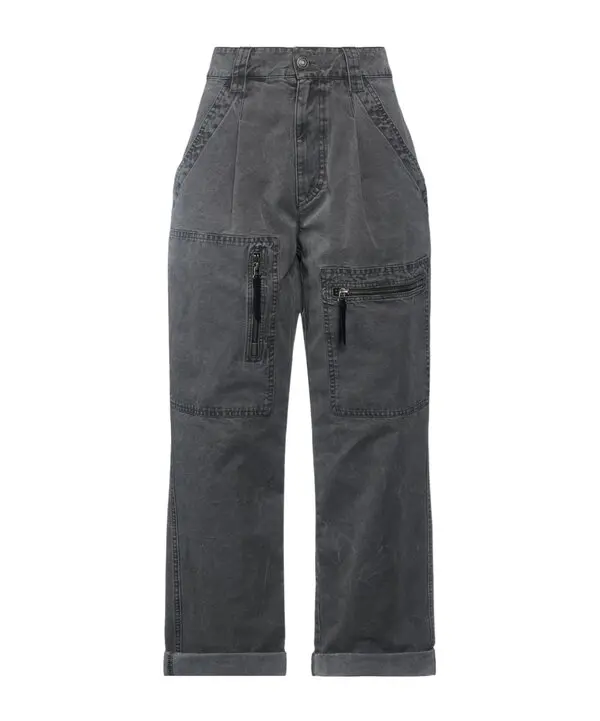Isabel Marant Étoile Fashionable Solid Color Cargo Pants